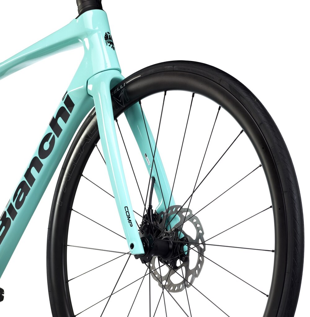 Bianchi Specialissima Comp Racercykel Celeste, Str. 57 cm - Bikeshop.se
