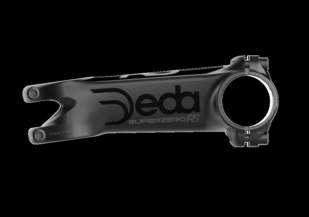 Deda Superzero RS Stem Sort POB, Str. 110 mm - Bikeshop.no